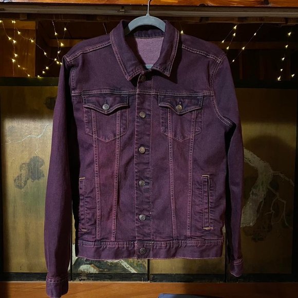 Source Unknown | Jackets & Coats | Beautiful Maroonburgundy Handdyed ...